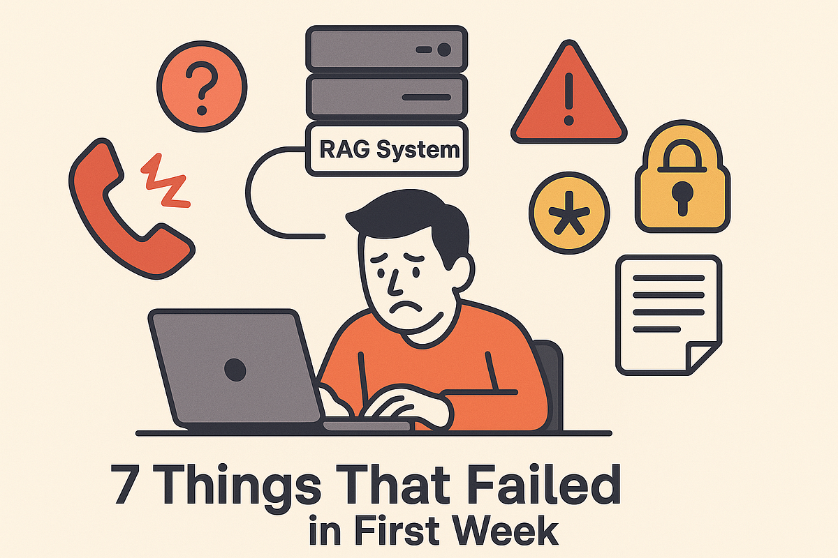 I Deployed My RAG System to Production — 7 Things That Failed in First ...