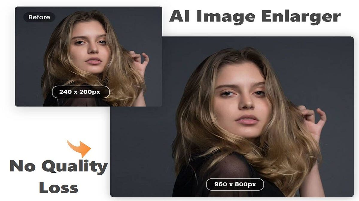 How AI Image Enlarger Without Quality Loss by Nayedeals | Medium