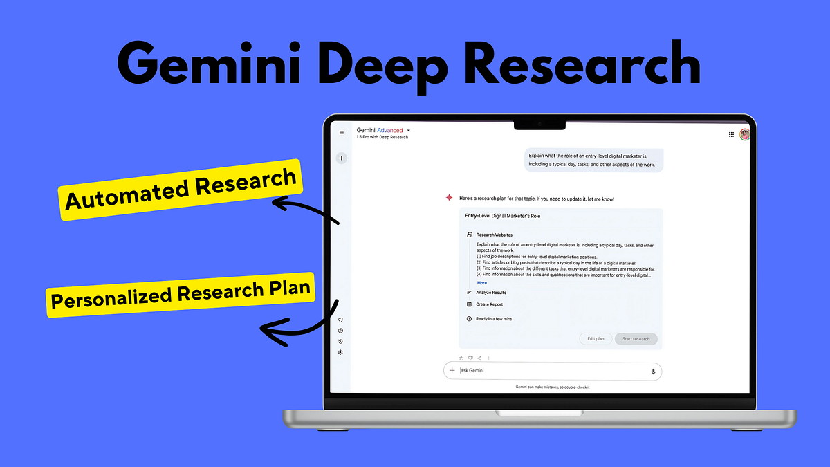 Boost Research Efficiency with Gemini Deep Research | by Manoj ...