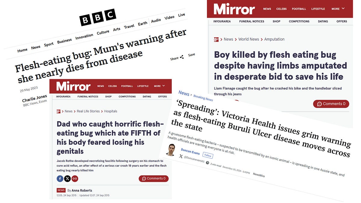 Using Flesh-Eating Bugs to Cure the Diseases They Cause | by Dr Tim ...