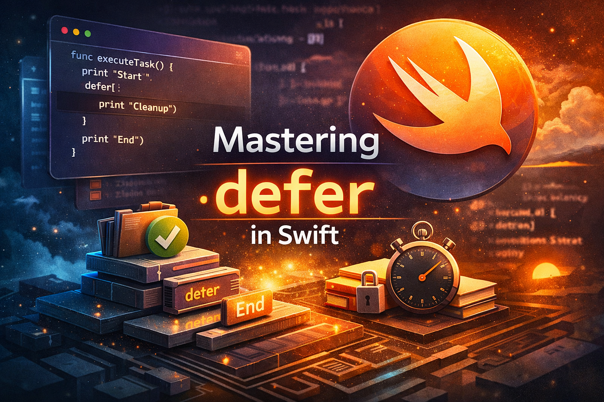 Understanding defer in Swift: The Clean, Safe, and Predictable Code ...