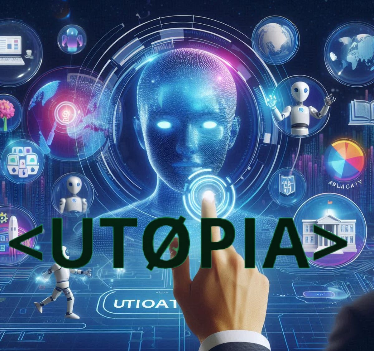 Artificial Intelligence and Anonymity in Utopia: Your Personal Consultant 24/7 🤖🔒 | by ...