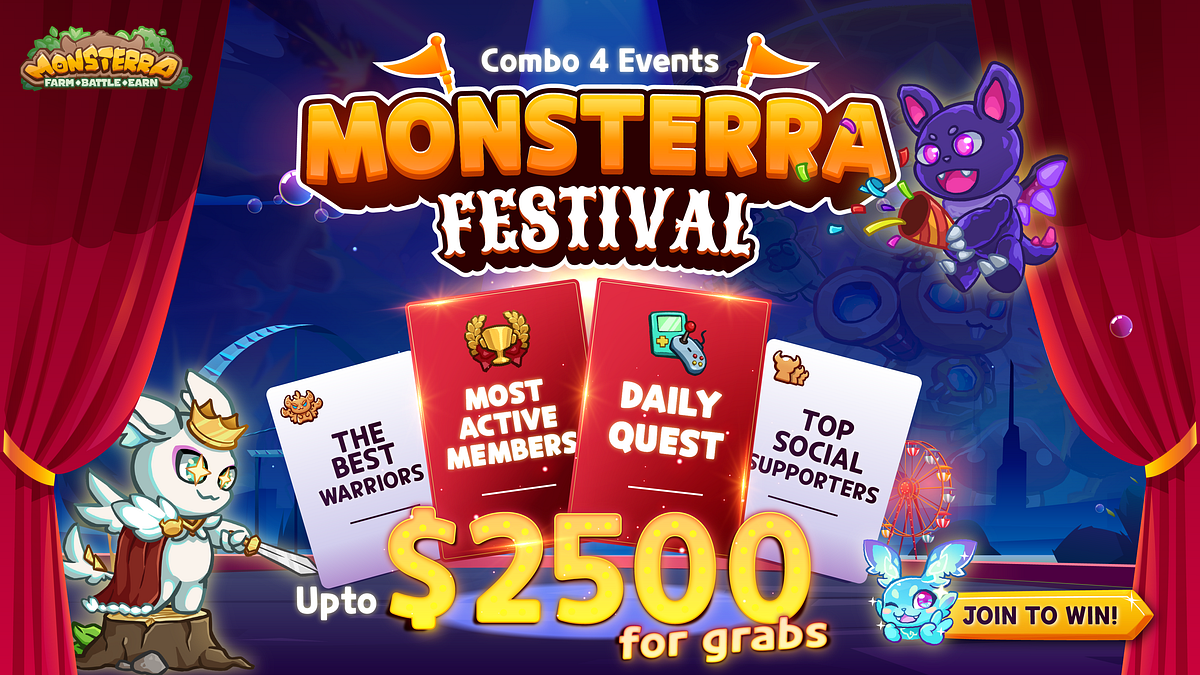 Winning $2500 in Monsterra Festival: Unveiling the World of Adventures ...