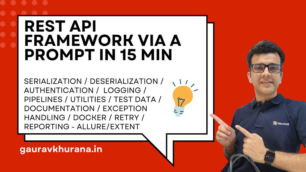How I Built an API Automation Framework Using Just a Prompt (with ...