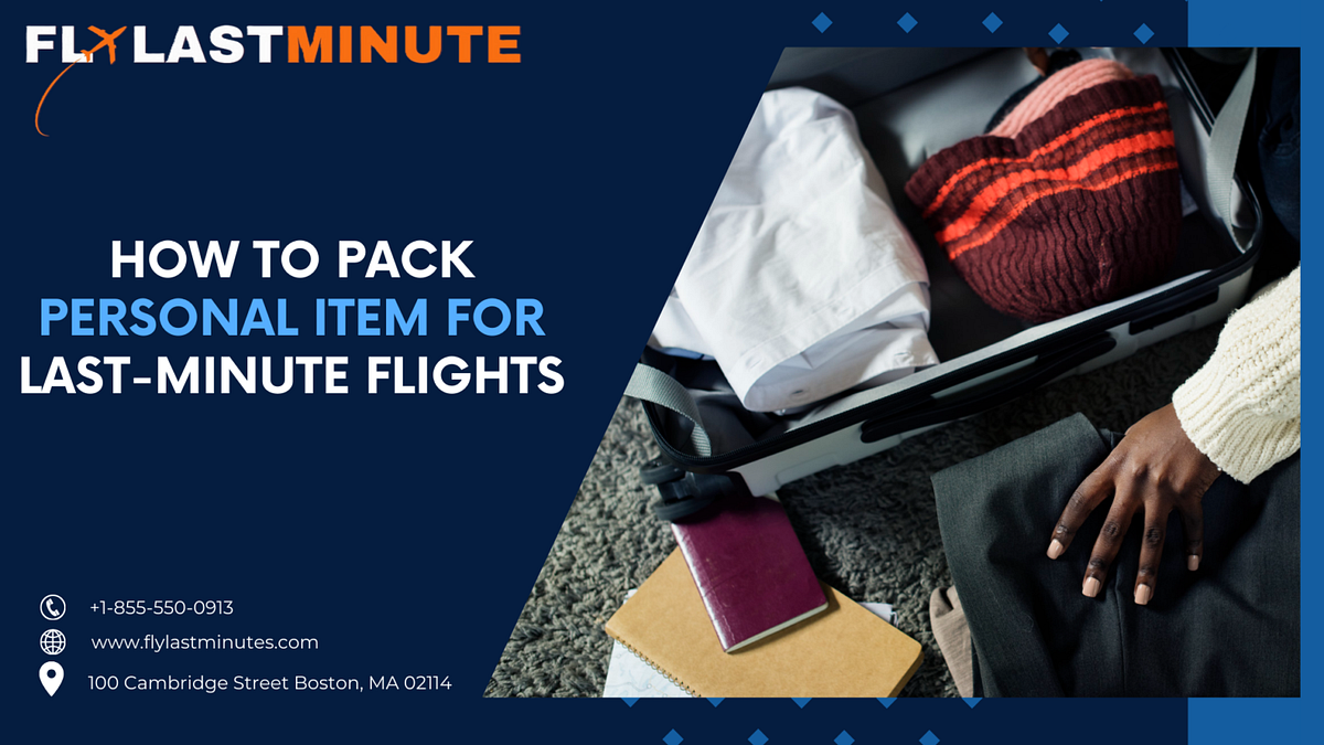 How to Pack a Personal Item for Last-Minute Flights | by Hazelfrancis ...