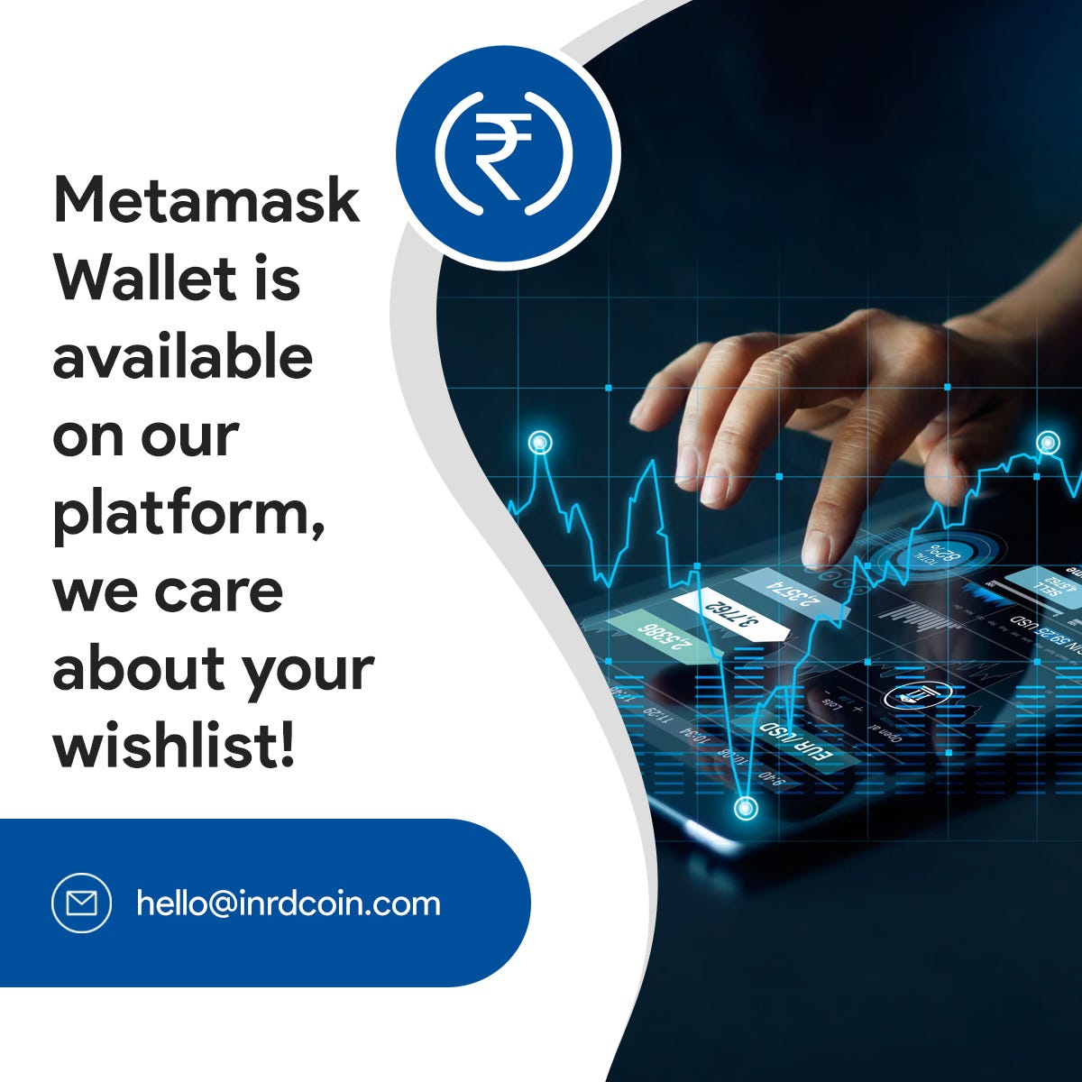 Get access to your favorite wallet- INR(D) - Indian Rupee Digital - Medium