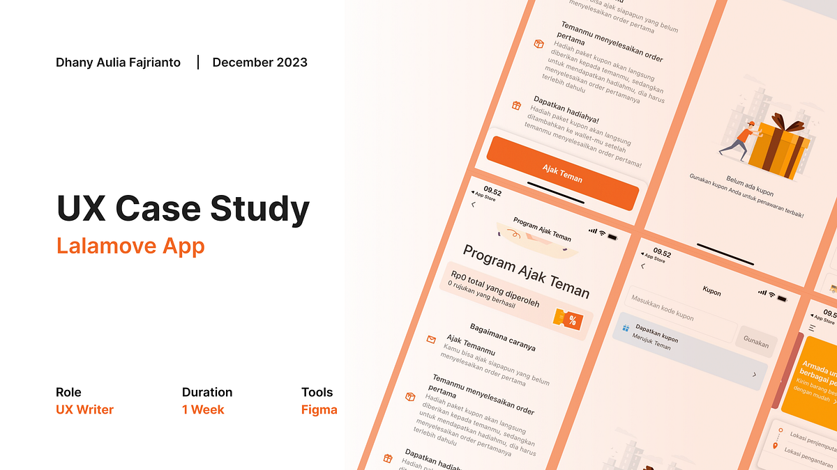UX Writing Case Study — Copy Writing Improvement in Lalamove App | by Dhany Auila Fajrianto | Medium
