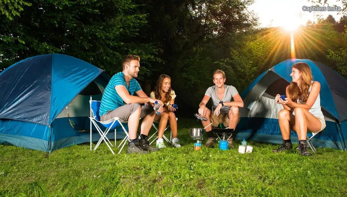 200+ Fun Camping Instagram Captions to Share Your Nature Escapades | by ...