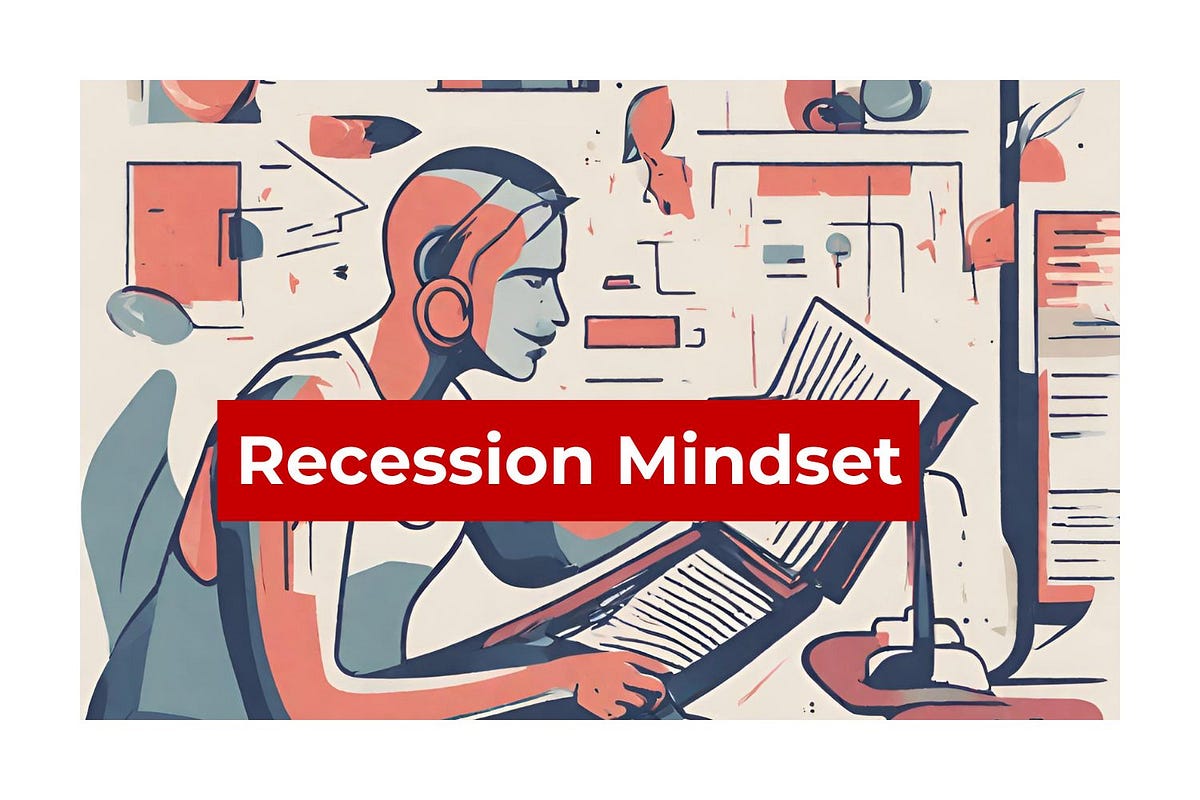 Recession mindset. How to keep your head above water. | by David Speller | Medium