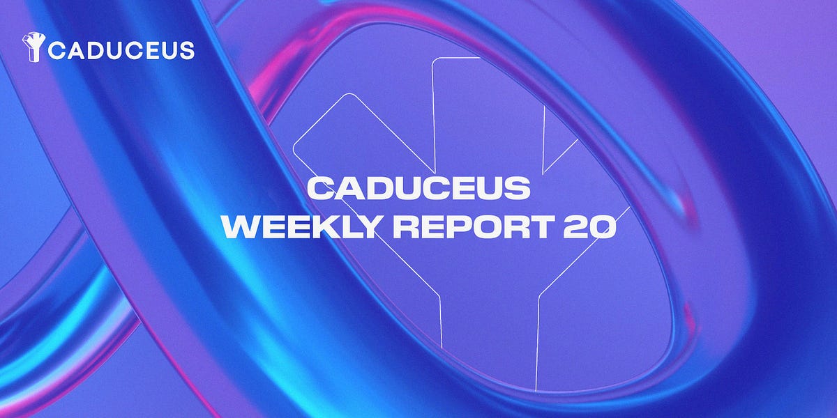 Caduceus Weekly Report 20. The official Caduceus website has been… | by Caduceus | Medium