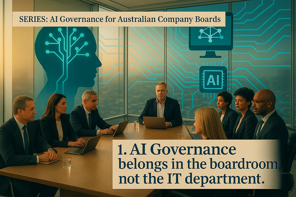 AI Governance Belongs in the Boardroom Not In the IT Department (1/10 ...