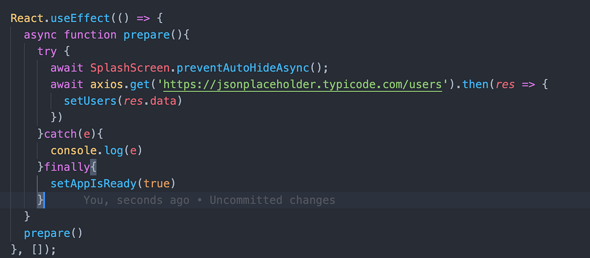 How to Add a SplashScreen to a React Native App | by shrey vijayvargiya | JavaScript in Plain ...