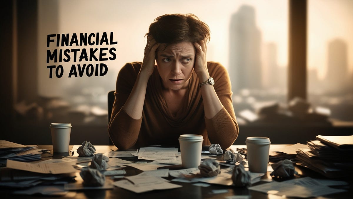 Biggest Financial Mistakes to Avoid Now | by Mr.Fareed | Mr. Plan ...