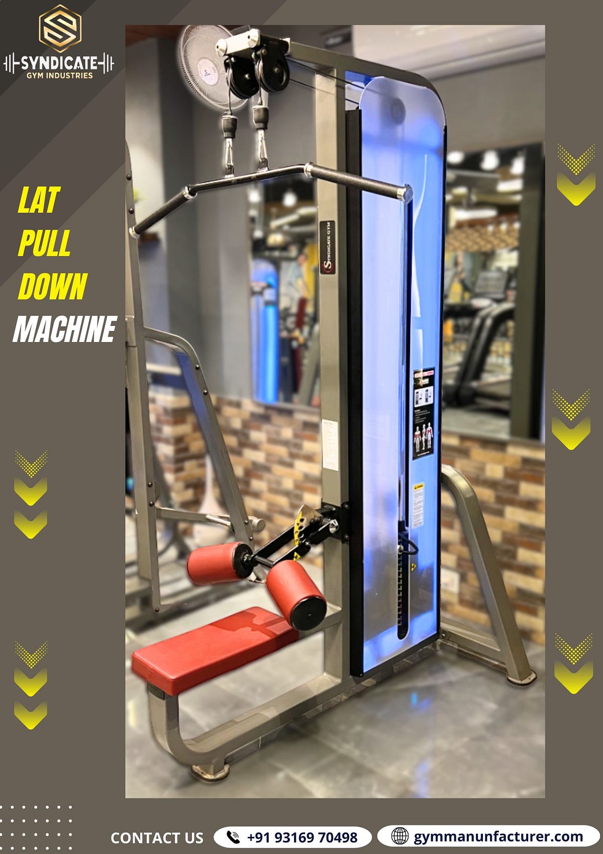 LAT PULL DOWN MACHINE - Amit Sethi - Medium