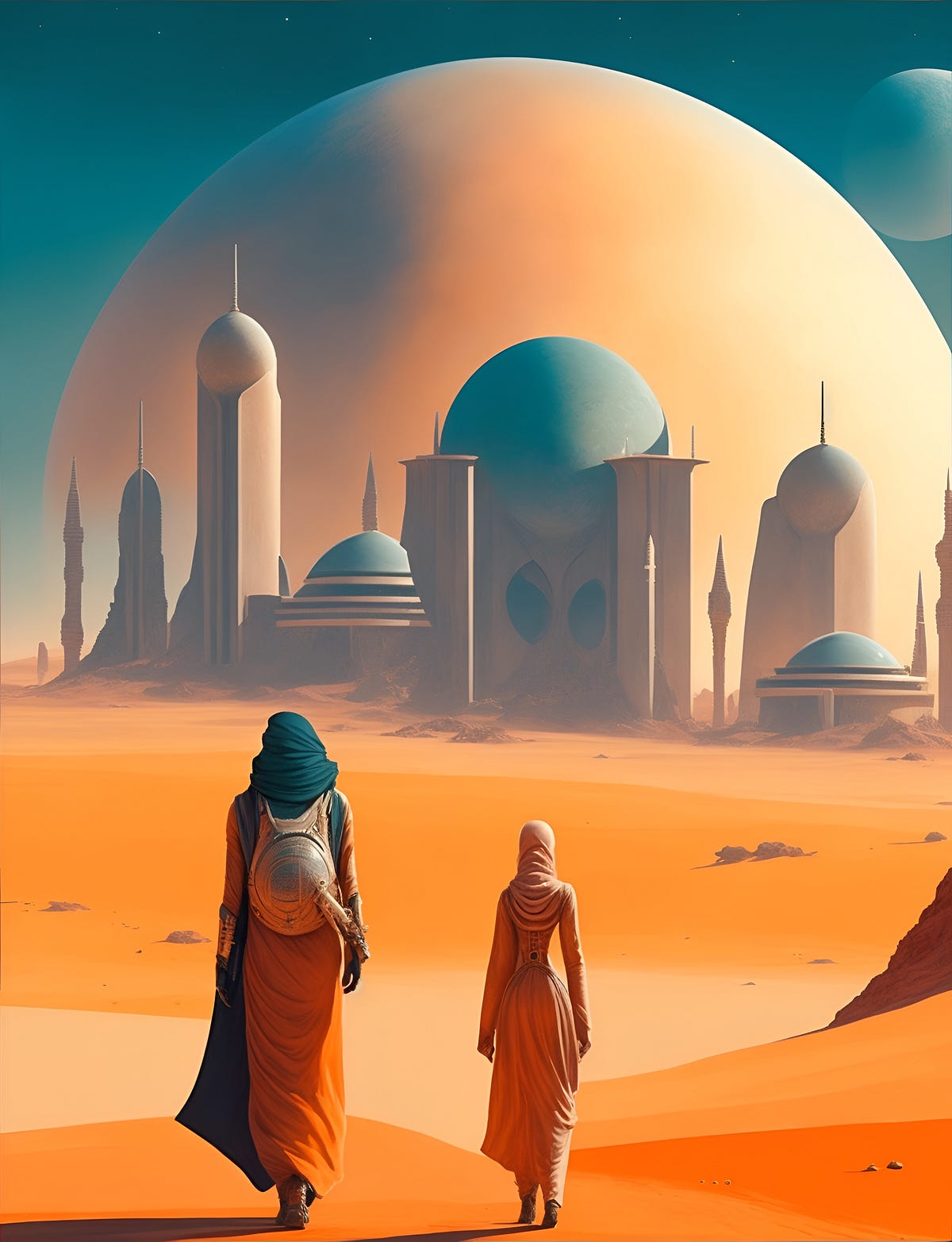 A first look at my Muslim science-fiction novel, “Red Ummah” | by Najam ...