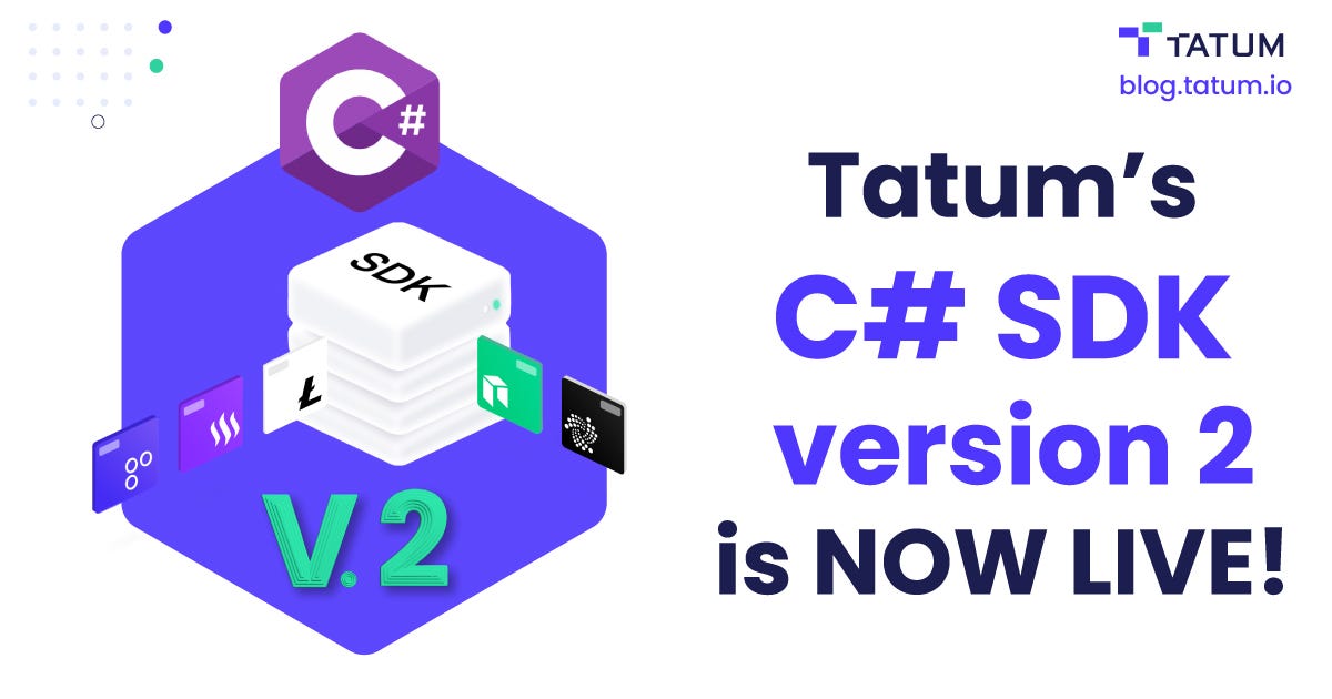 Build Your Blockchain Application in C# Using Tatum’s New SDK v2.0! | by Tatum | Tatum | Medium