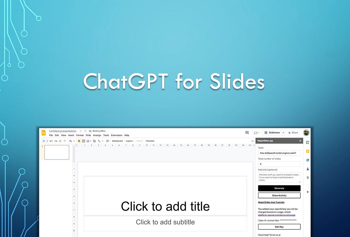 ChatGPT for Slides. Is this the end of slide creations? | by Jan Marcel ...