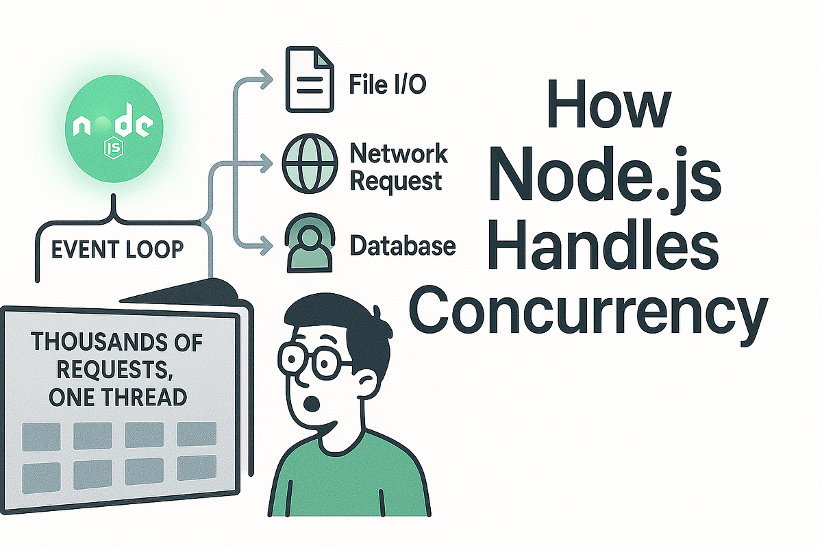 Why Is Node.js Single-Threaded? (And How It Still Handles Massive Concurrency) | by Bhagya Rana ...