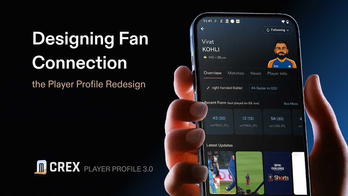 Designing the Player Profile and Avatar System for CREX | by Vijay ...