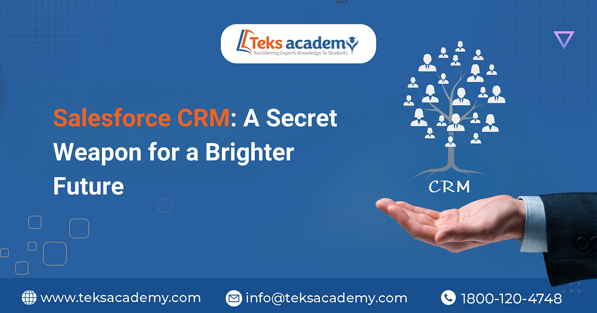 Salesforce CRM: A Secret Weapon for a Brighter Future | by Teks Academy ...
