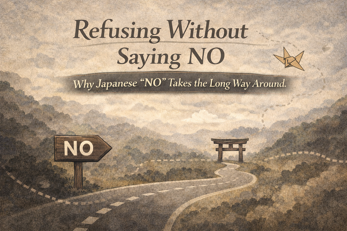 Refusing Without Saying No: Why Japanese “NO” Takes the Long Way Around ...