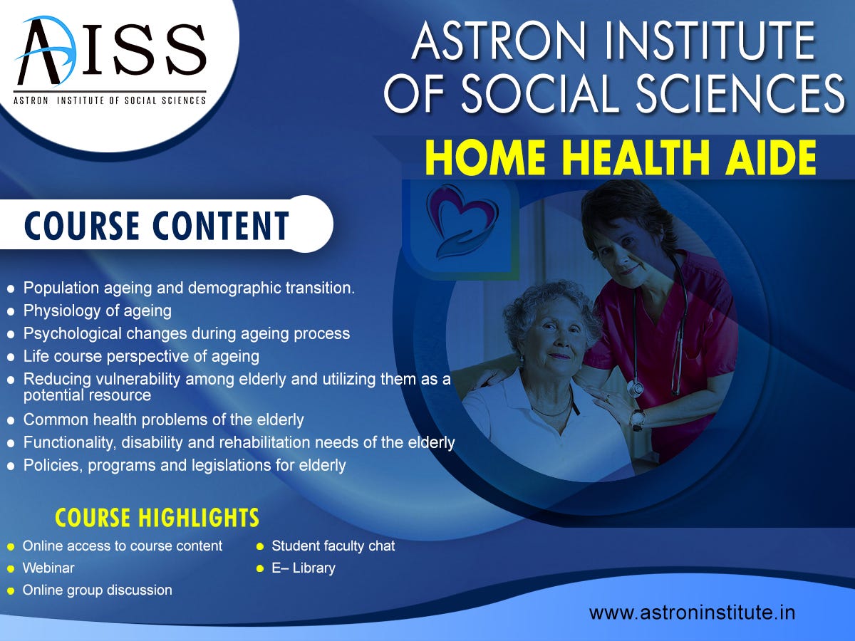 HHA Students And Their Job Description | by Astron Institute | Medium