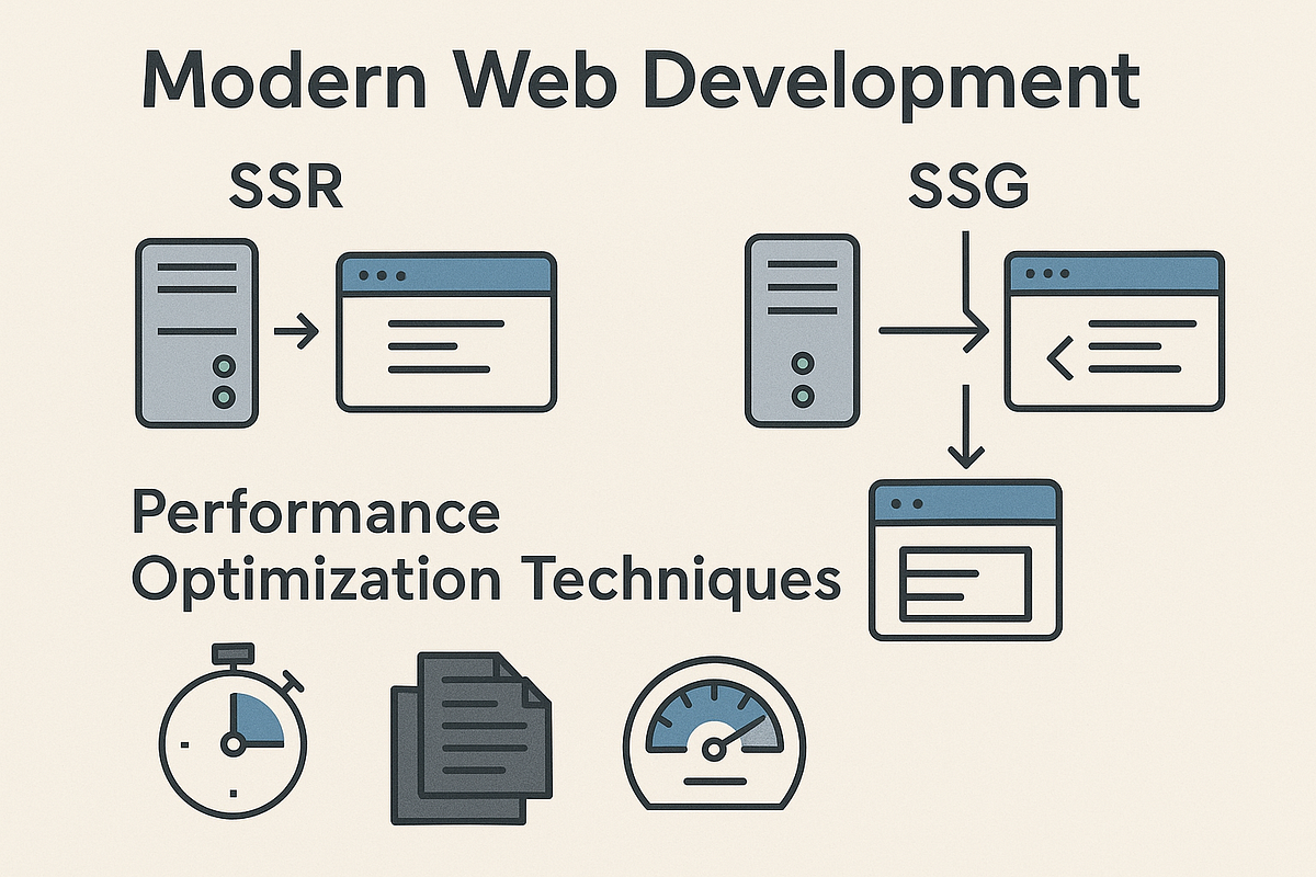 Modern Web Development: Understanding SSR, SSG, and Performance Optimization Techniques | by ...