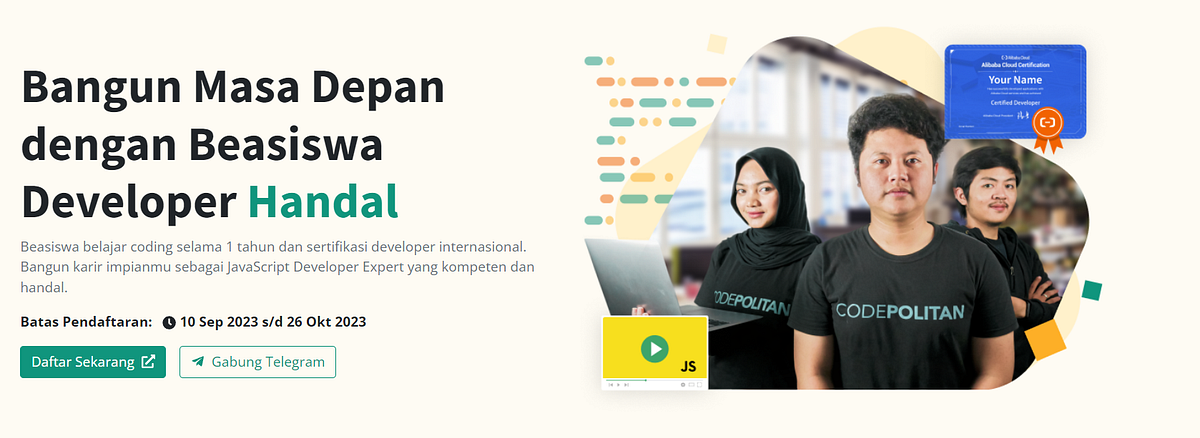 Experience Participating in the DevHandal Program and Becoming a ...