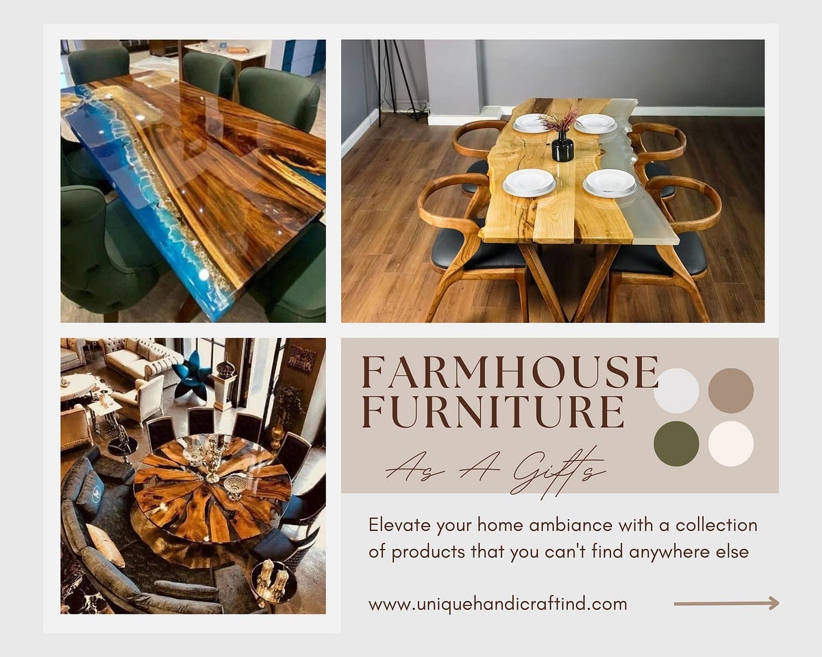 The Farm House Furniture. The Farmhouse Table is the ideal fusion… | by ...