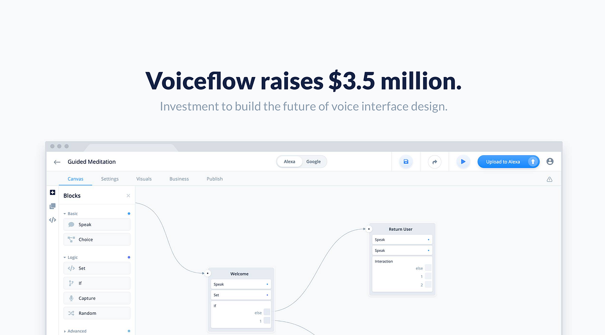 Voiceflow raises $3.5 million to build the future of voice interface ...
