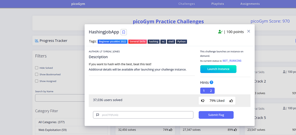 PICOCTF SERIES “HashingJobApp” - Nigel Pepeon - Medium