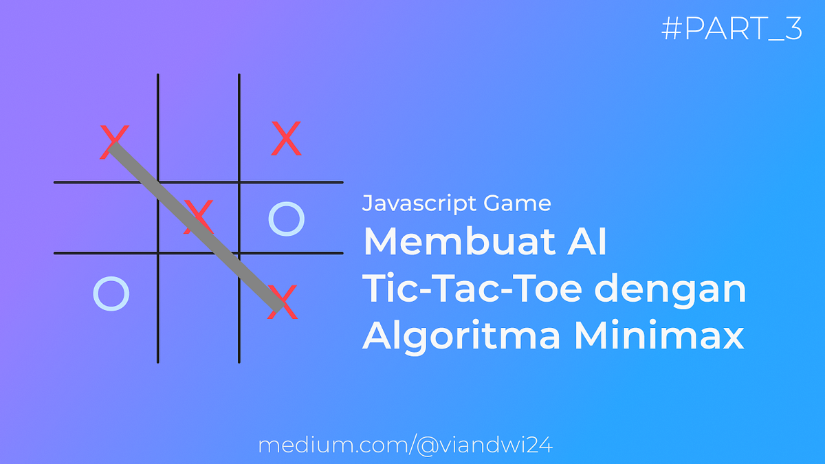 Membuat AI TicTacToe dengan Algoritma Minimax — Javascript — Part 3 | by Alfian Dwi Nugraha | Medium
