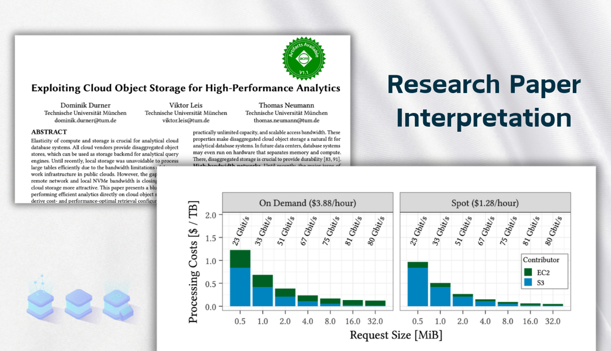 Research Paper Sharing — Exploiting Cloud Object Storage for High-Performance Analytics | by ...