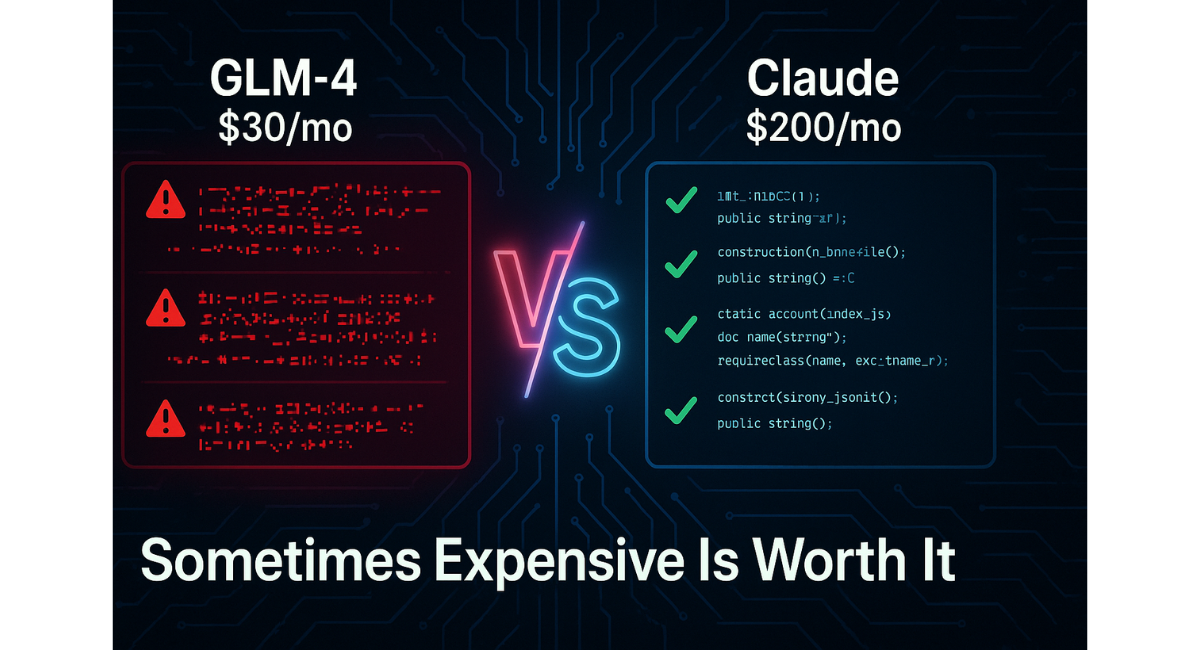 I Tested GLM-4.6 for 2 Weeks and Went Back to Claude. Here’s Why. | by ...