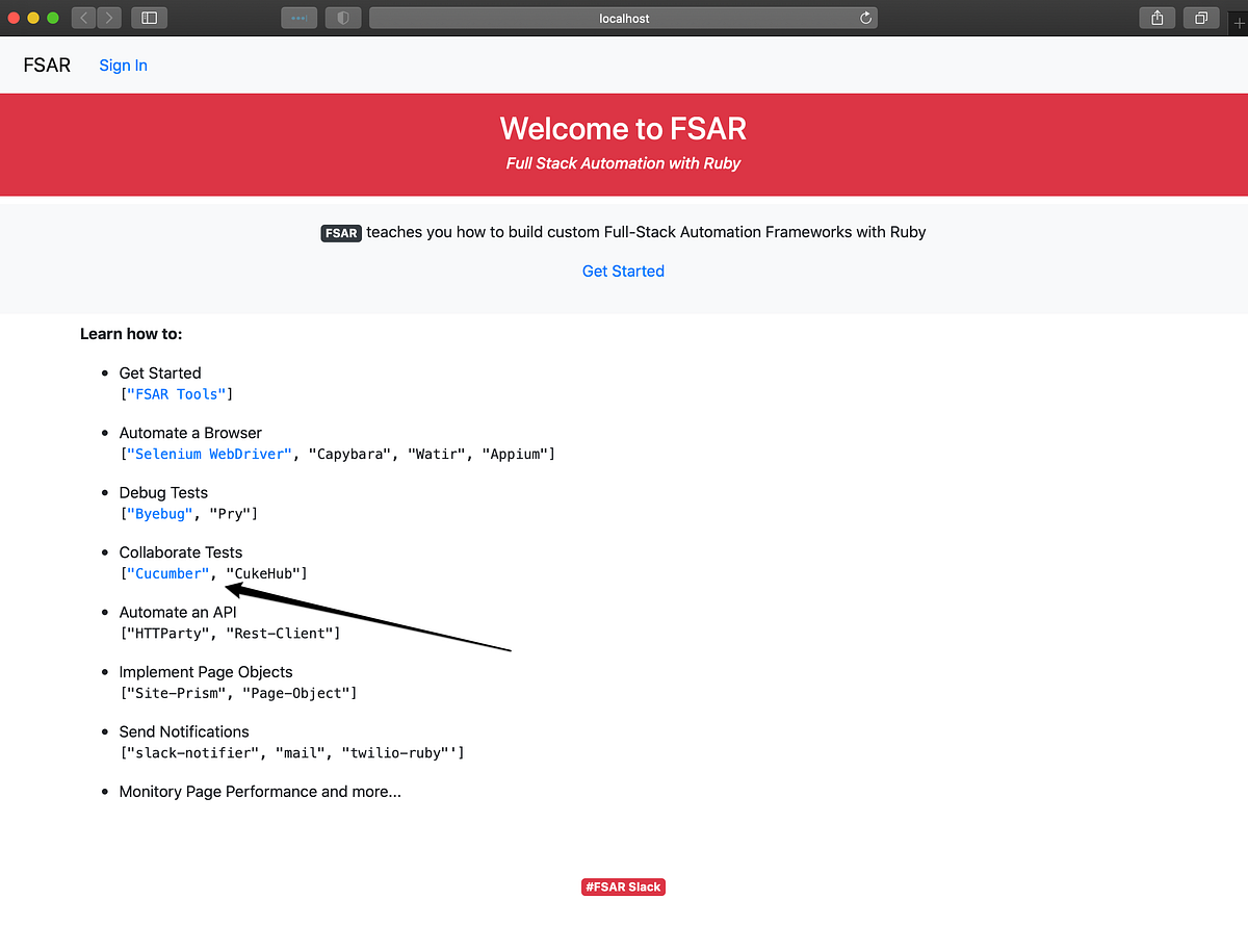 FSAR (docker) — Cucumber Collaboration | by Rich Downie | Medium