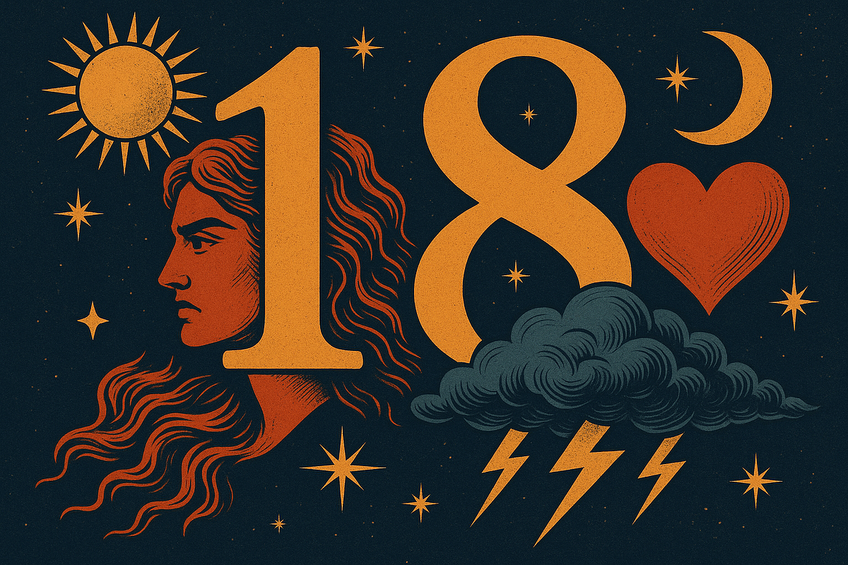 Born on the 18th? You’ve a Fierce Mind, Soft Heart, and a Storm Soul | by Astrology by Shivang ...