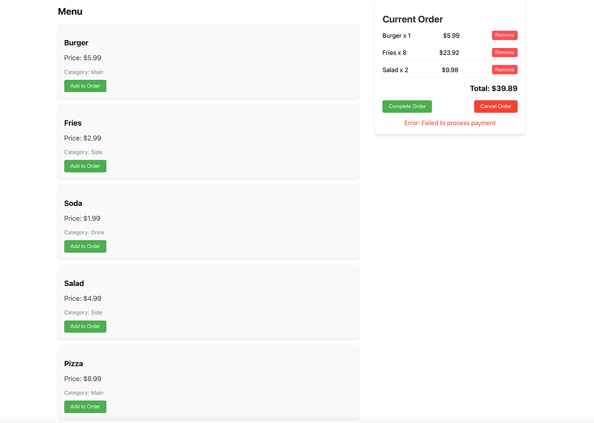 Building a Restaurant POS System with TypeScript and React: A Comprehensive Blog Series | by ...