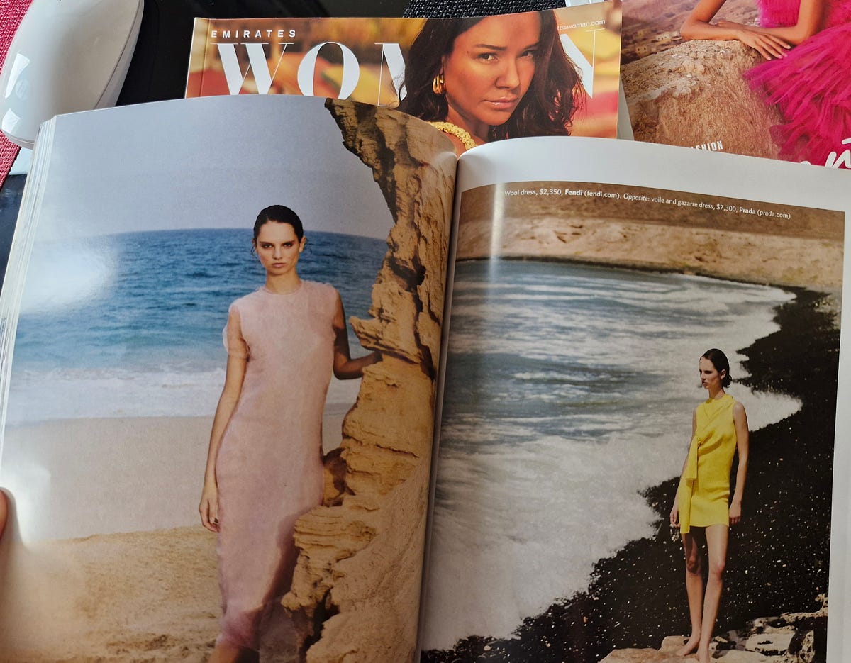 Why Models in Magazines Never Smile? | by Victoria Marty | Write A ...