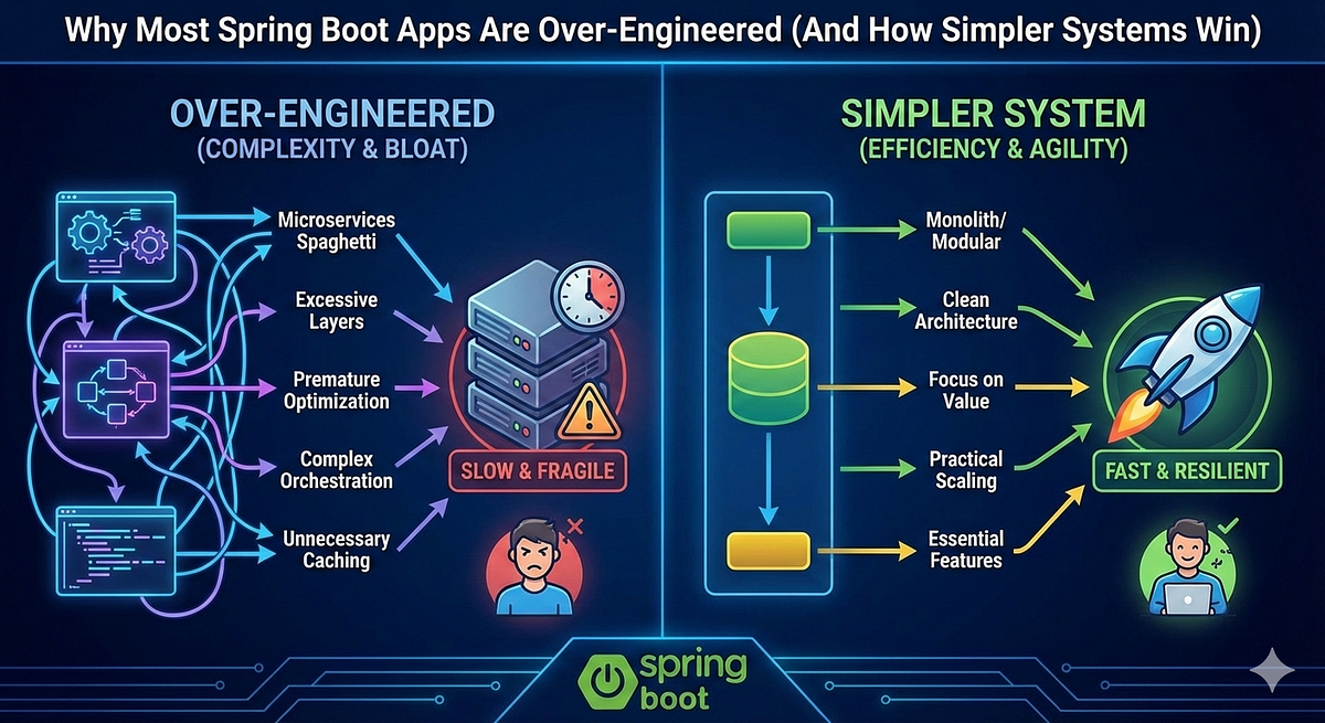 Why Most Spring Boot Apps Are Over-Engineered (And How Simpler Systems ...