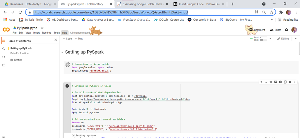 Showing Cute Icon in Colab - Pratiwi Eka Puspita - Medium