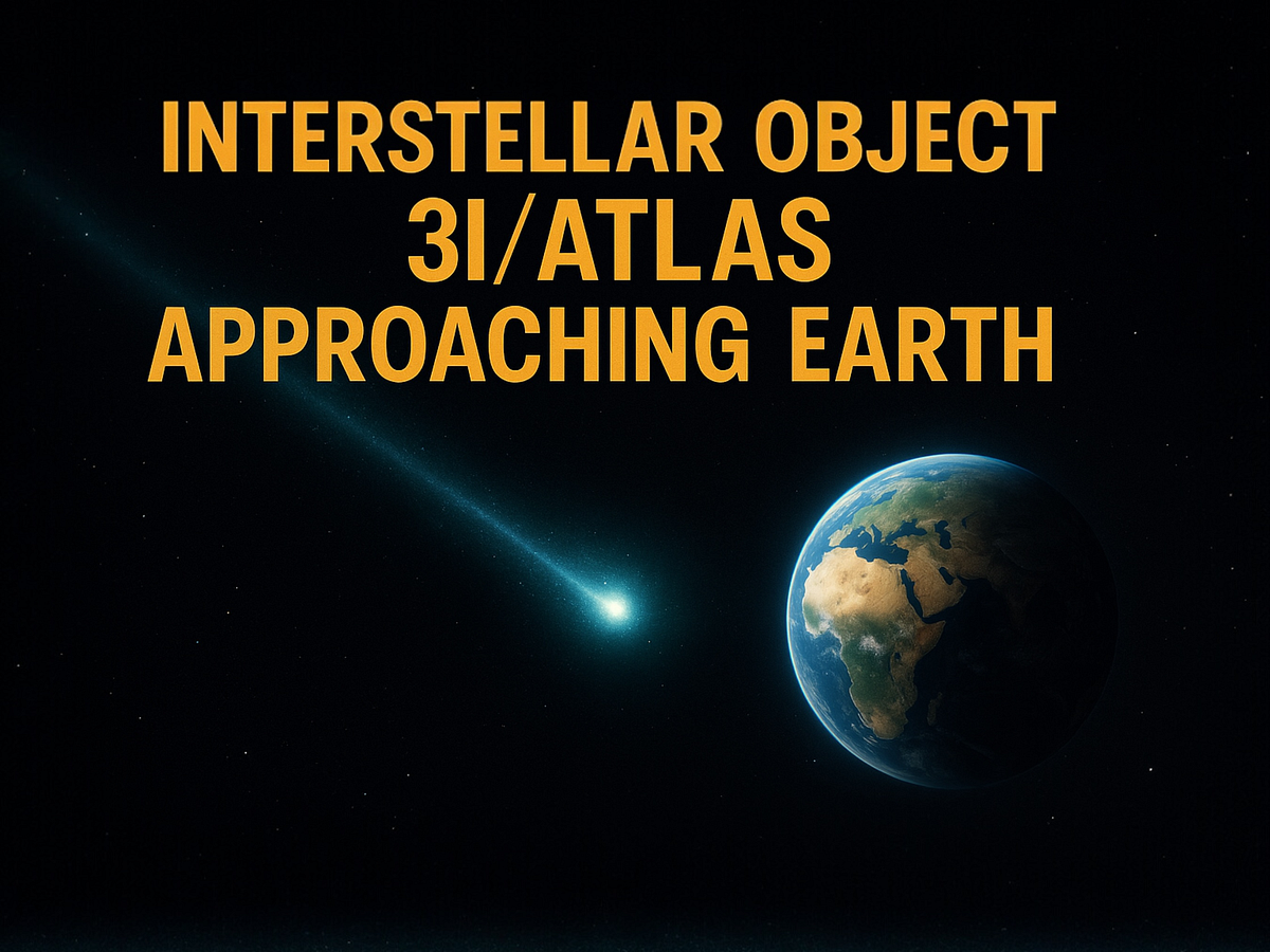 🔥 3I/ATLAS: The Interstellar Object Approaching Earth — | by Angels ...