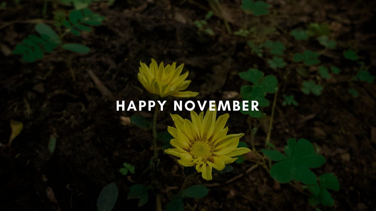 Happy November Images