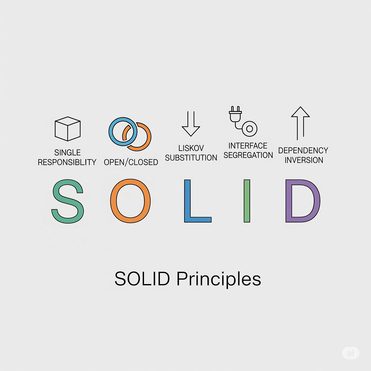 SOLID principles guide clean, scalable, and maintainable object-oriented software design. | Medium