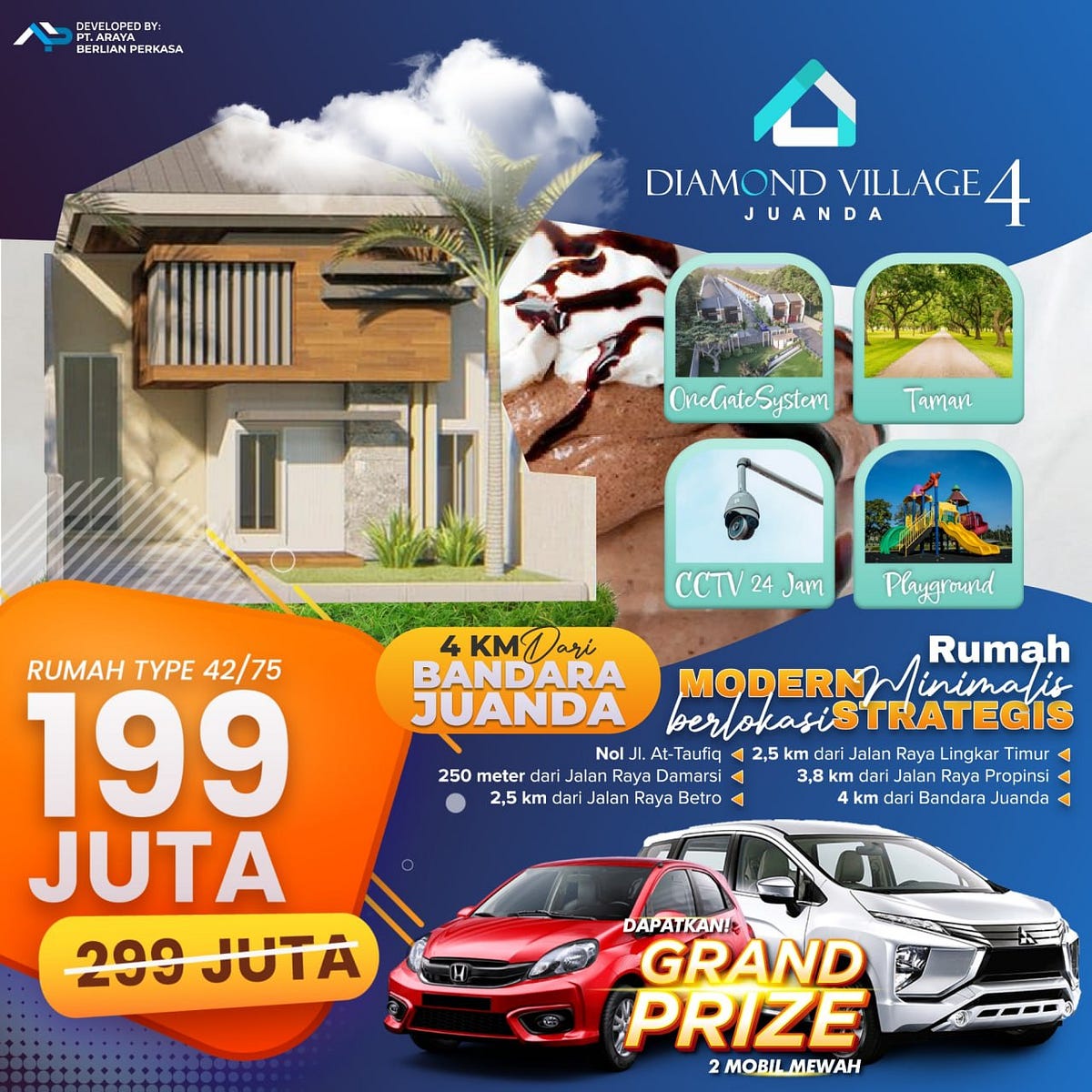 NEW LAUNCHING! Rumah Baru 200 Jutaan di Sidoarjo Dekat Kota - diamond ...
