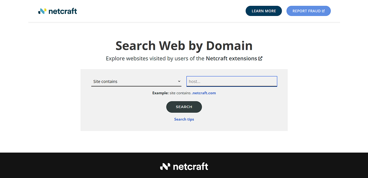Explore Domain Insights with Netcraft: Comprehensive Guide to Domain Research and Security | Medium
