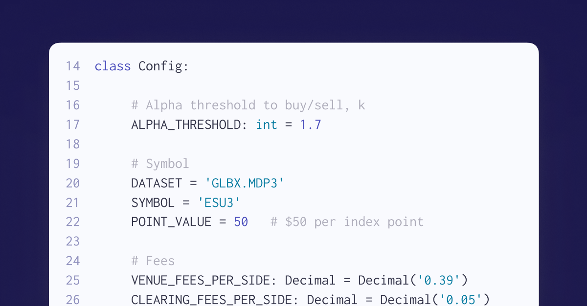 Algorithmic trading guide: A high-frequency, liquidity-taking strategy | by Databento | Medium