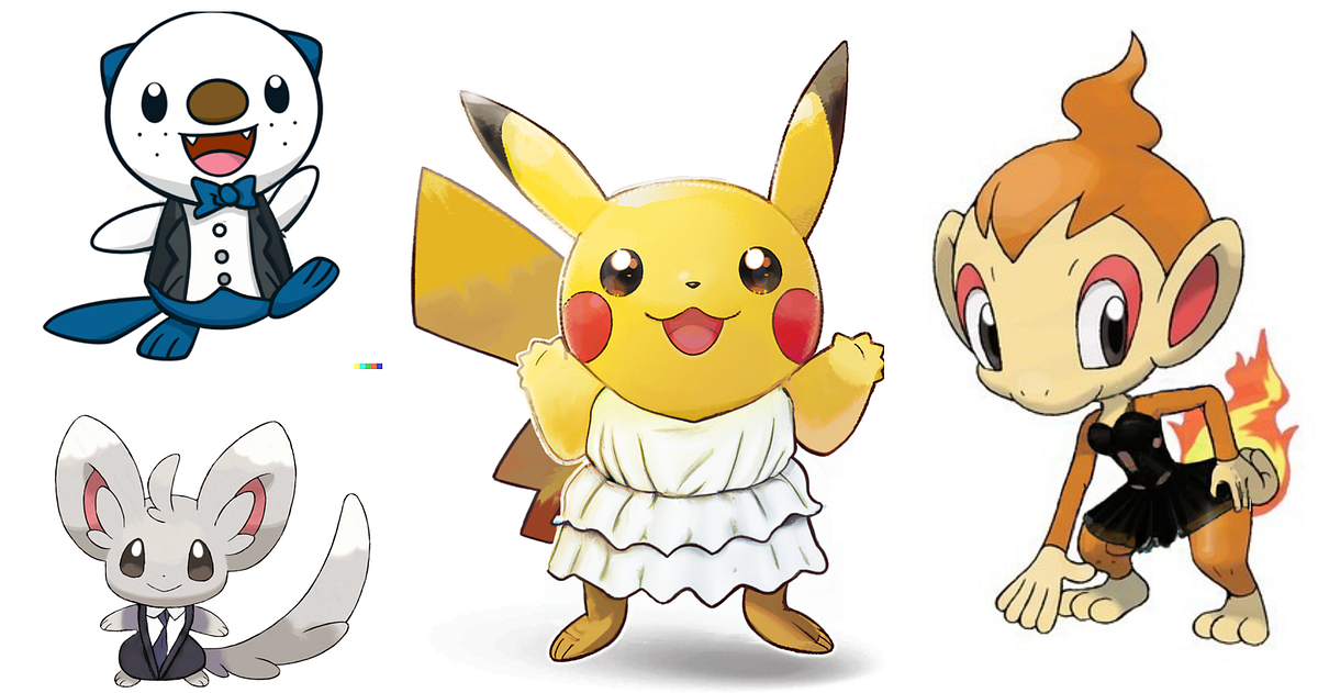 Finding Your Pokémon's Perfect Prom Outfit Using DALL-E | by Jerry Wei ...