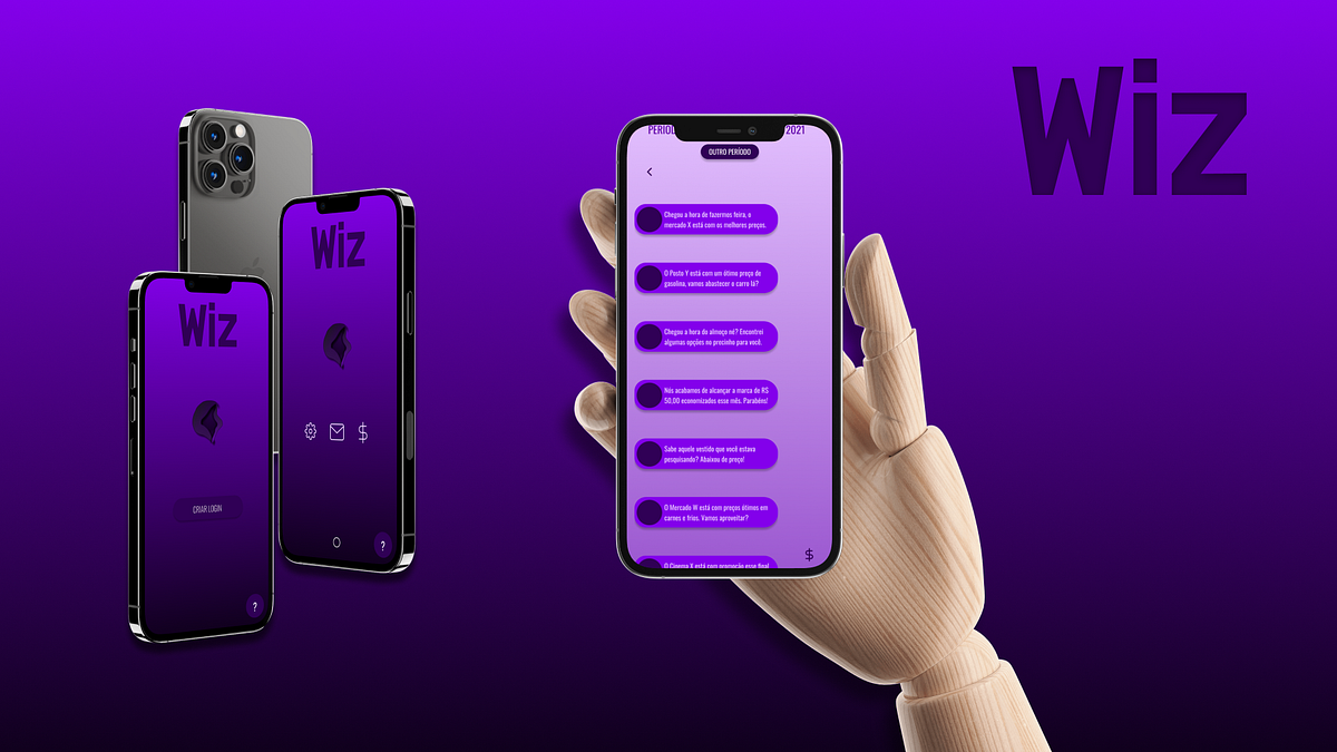 Wiz (Mobile). Como o UX Design pode ajudar a entender… | by Salomão ...