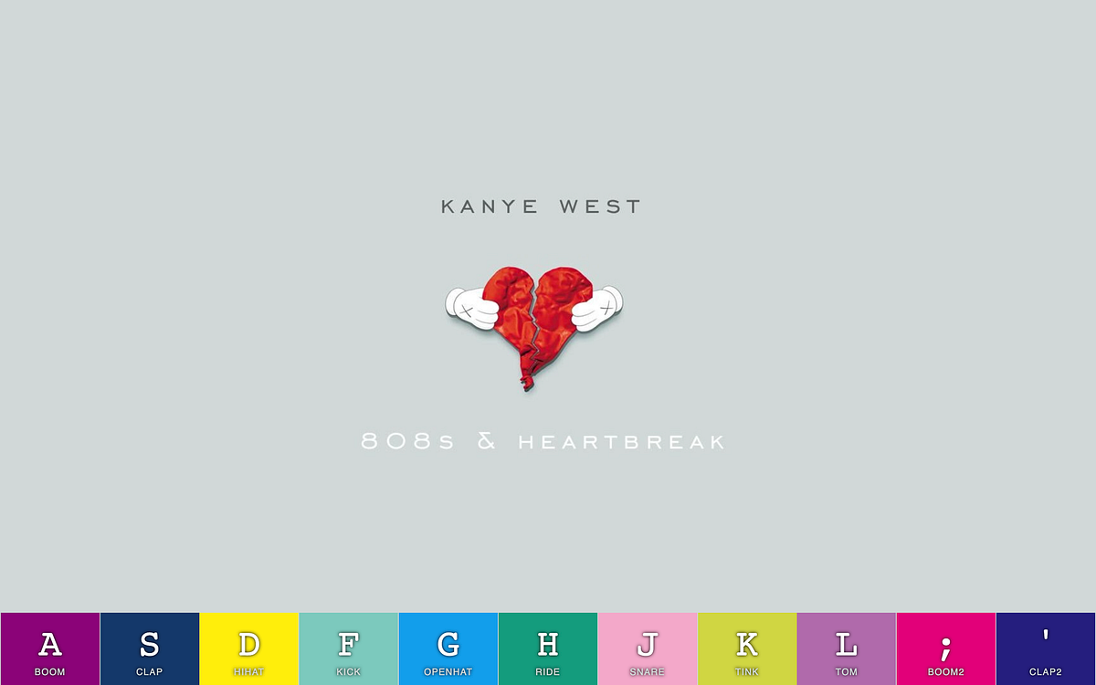[ Javascript 30] Programming An 808s & Heartbreak-Inspired Drum Kit ...