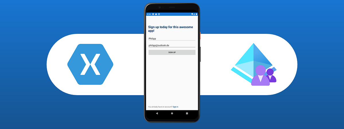 Advanced AAD B2C authentication w/ Xamarin Forms | by Philipp Bauknecht | Medialesson | Medium